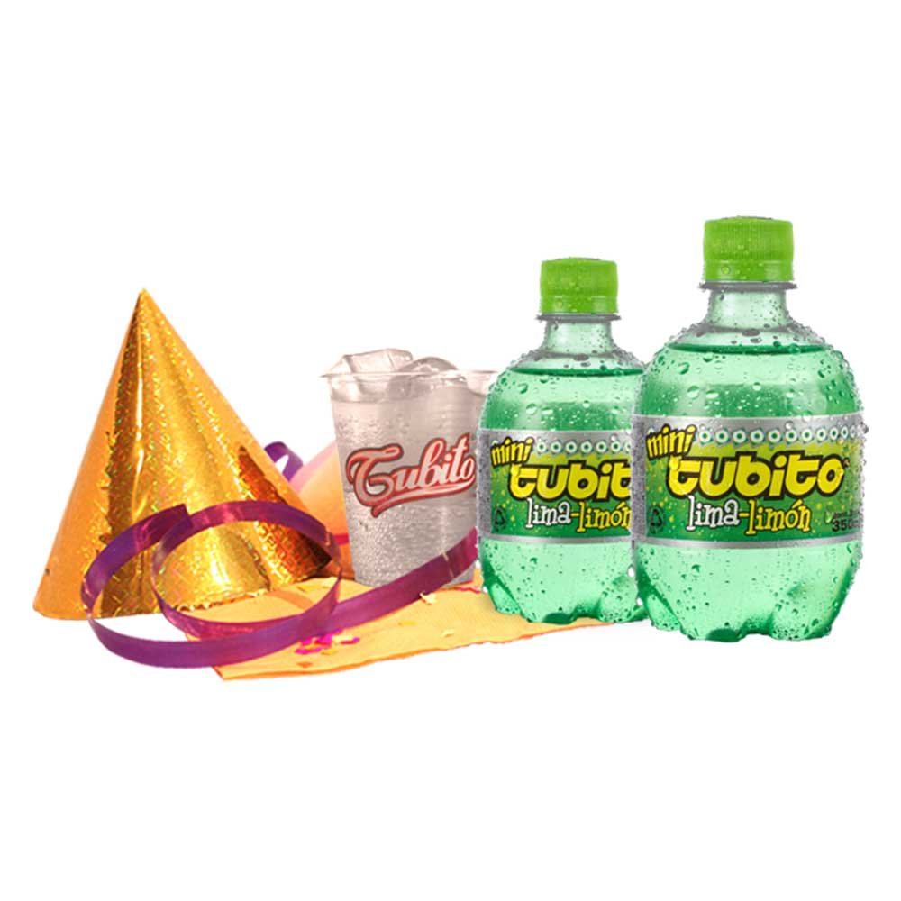 Gaseosa Tubito Mini Cola 6 botellas x 350 cc - Abril Distribuciones