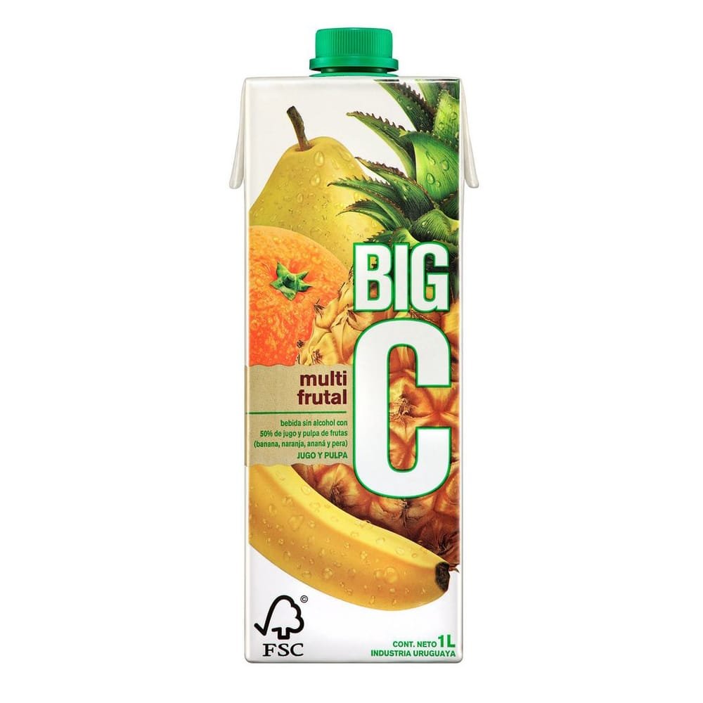 JUGO BIG C MULTIFRUTAL X 1L - Abril Distribuciones